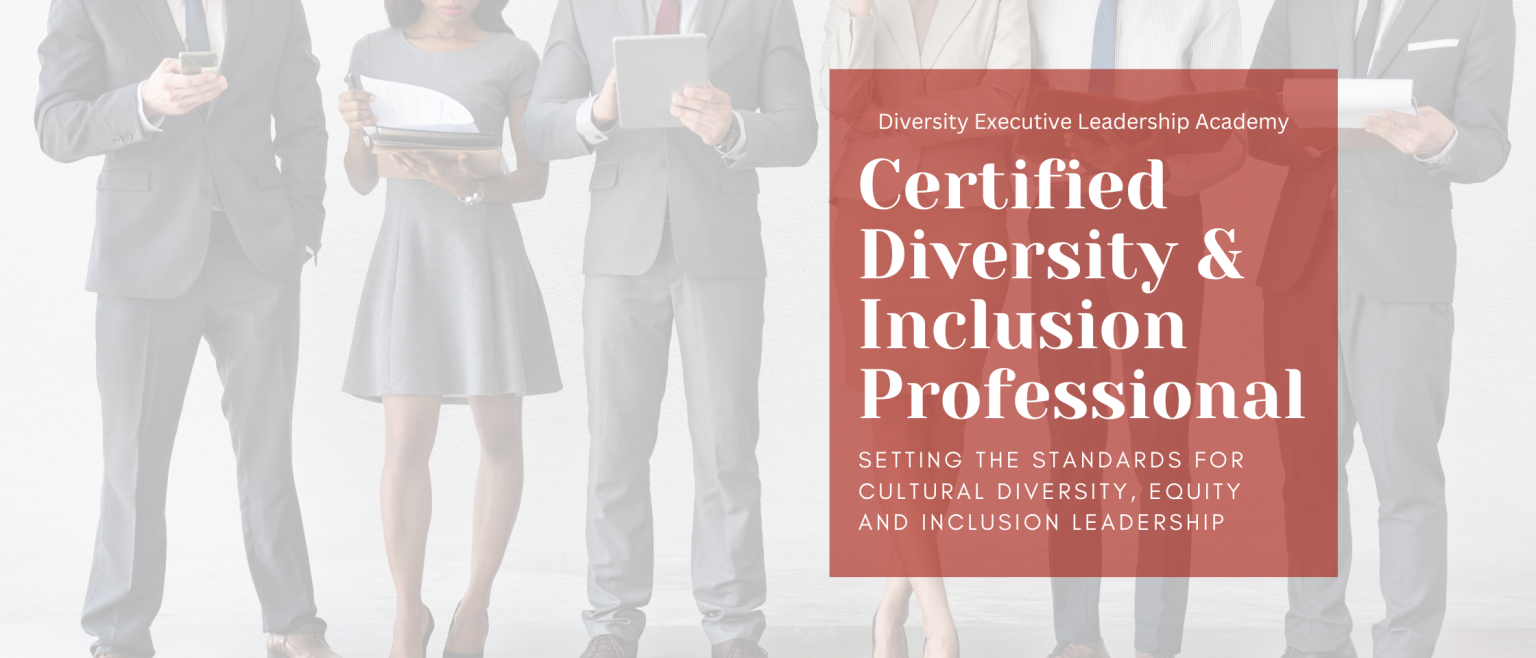 Certified Cultural Diversity & Inclusion Equity Professional (CDIP ...